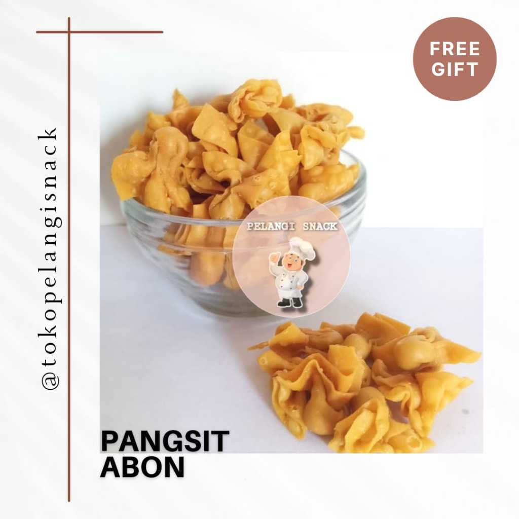Jual [250 gr] Pangsit Cumi Abon Enak Renyah Gurih | Shopee Indonesia