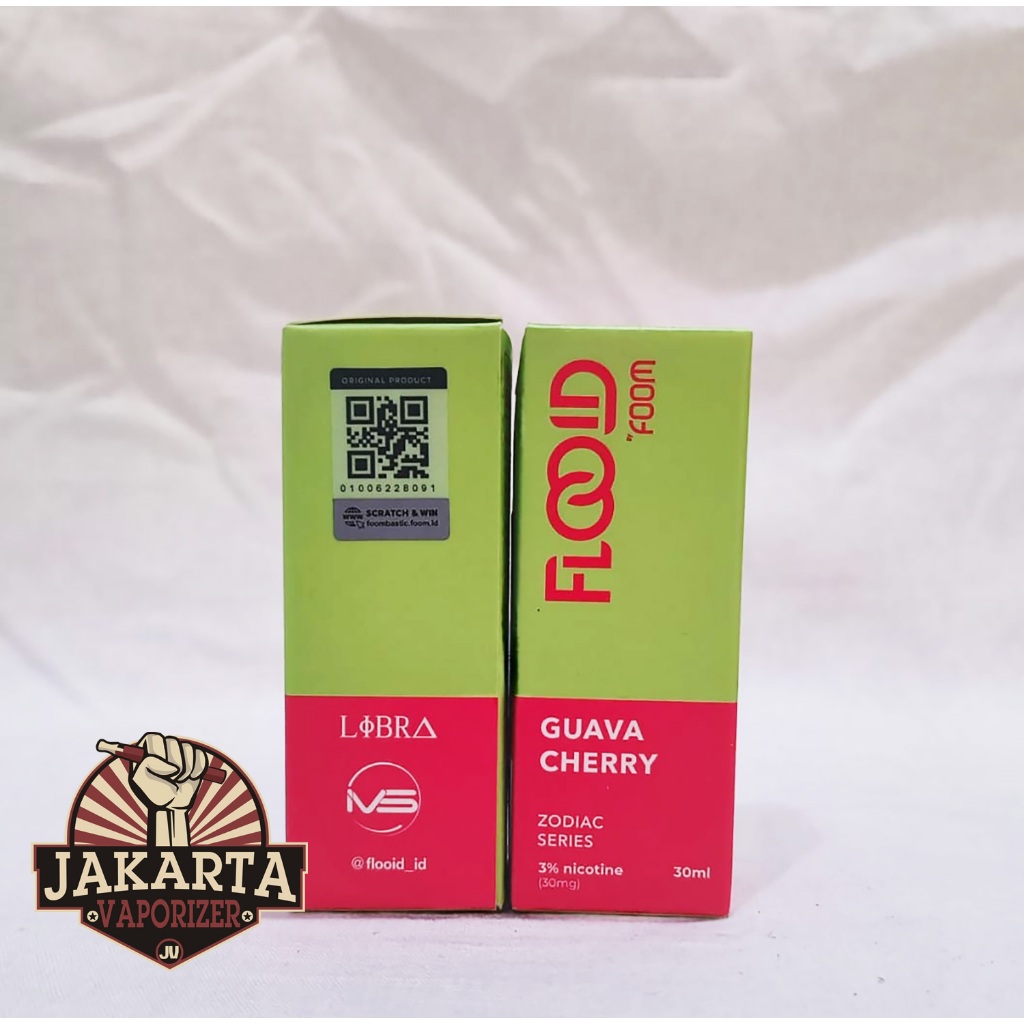 Jual [SALT] FOOM GUAVA CHERRY SALTNIC 30ML 30MG BY FOOM LAB | Shopee ...