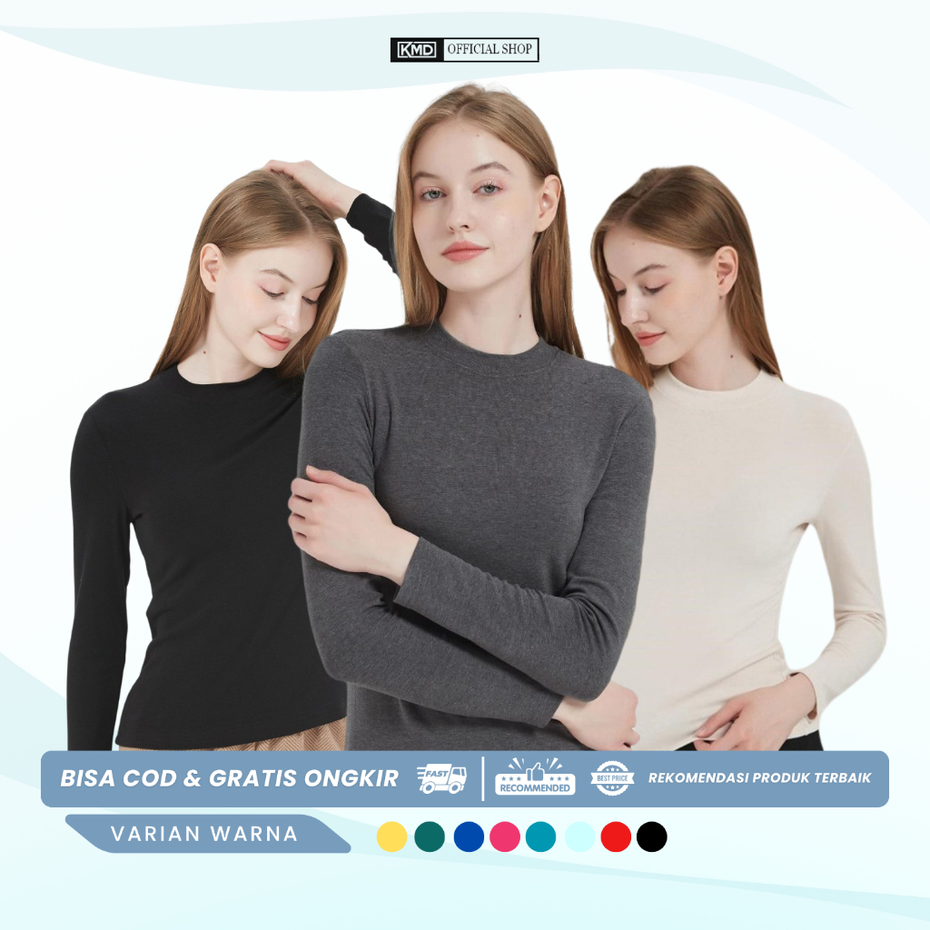 Jual Manset Inner Dewasa Wanita Lengan Panjang Bahan Spandek Premium ...