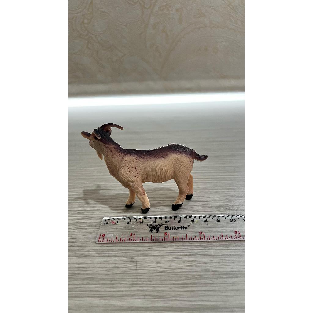 Jual GOAT / KAMBING - NEW Mainan Figure Binatang Miniature Hewan Animal Figurine Pajangan Action ...