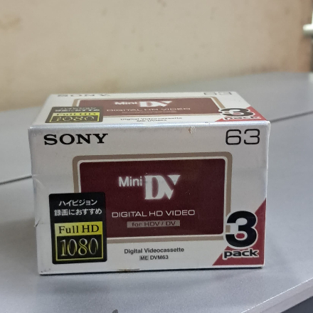 Jual Sony Dvm63 Hd Dvc Mini Tape - 3 Pack | Shopee Indonesia