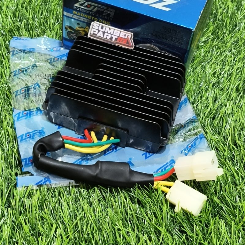 Jual (zftw) kiprok viar kabel 5 besar rectifier comp - sparepart motor roda tiga - appktm kaisar ...