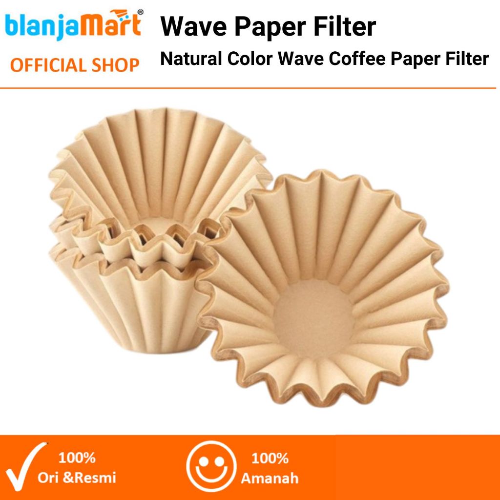 Jual Origami Paper Filter 155 185 Wave Kertas Saring Kopi Type Flat ...