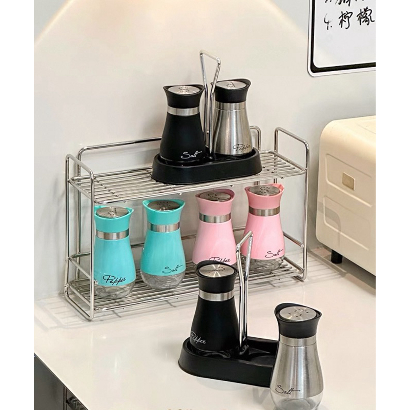 Jual MIKU Salt & Papper Shaker Set / Tempat Garam , Merica Set / Wadah ...