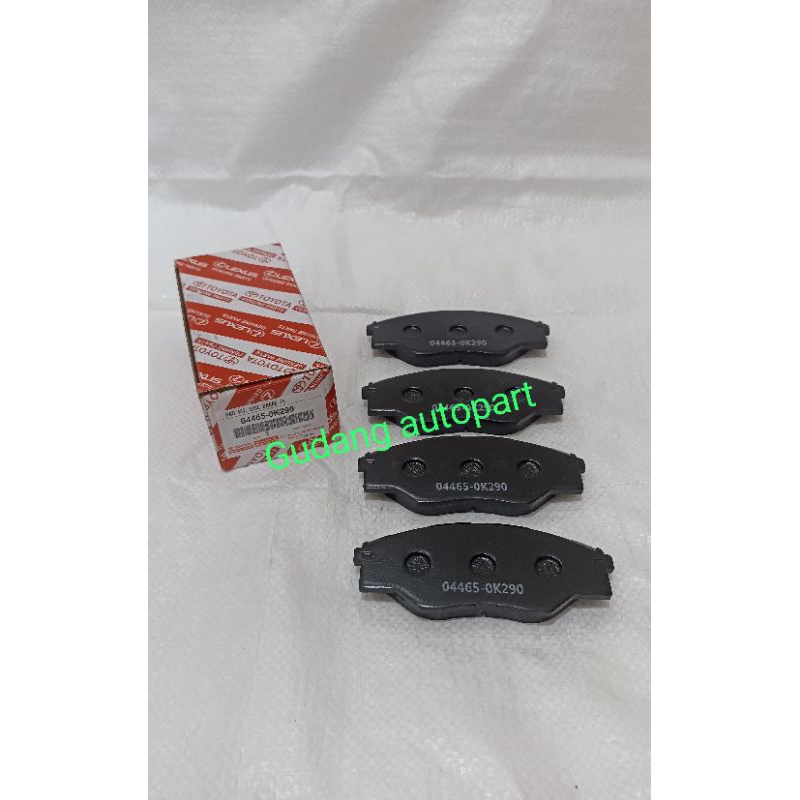 Jual BRAKE PAD DEPAN TOYOTA HILUX NEW SINGLE CABIN 2011-2015 (04465 ...
