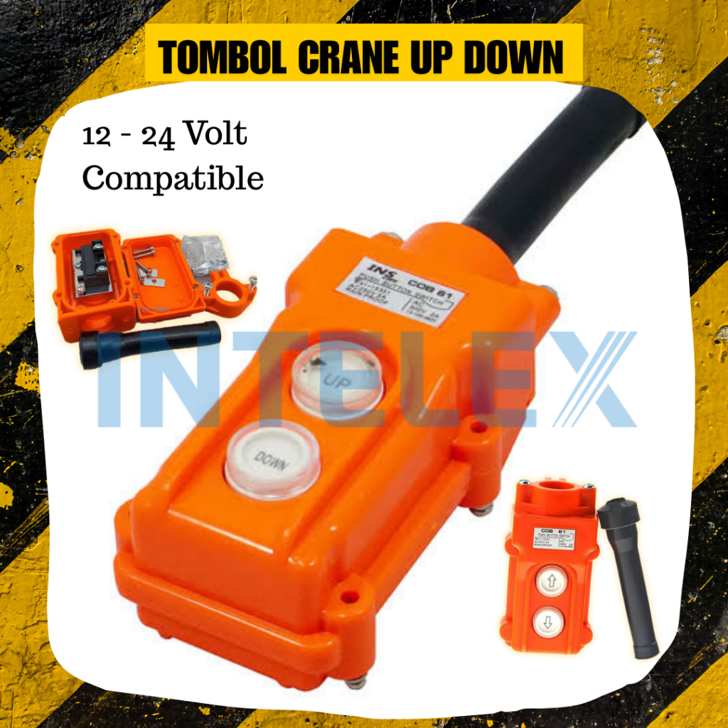 Jual Hoist Button 2 4 6 Tombol Controller Naik Turun Alat Berat Crane ...