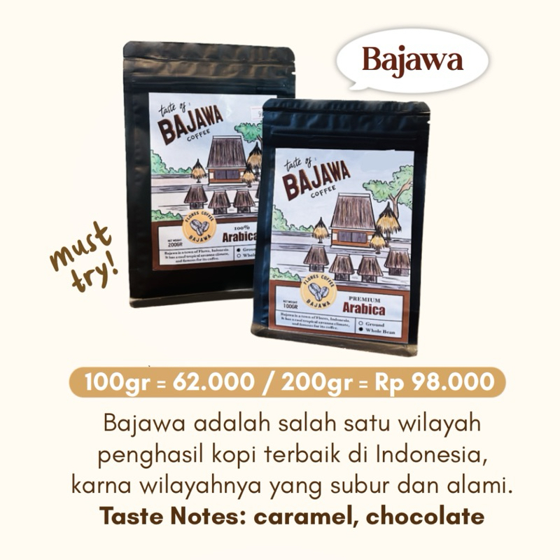 Jual Bajawa Arabica - Kopi Flores Labuan Bajo | Shopee Indonesia