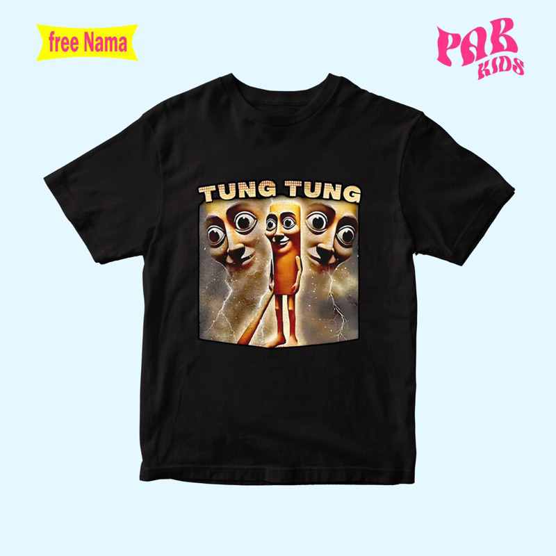 Jual baju kaos anak tungtung sahur tungtung nightmare atasan anak anak sehari hari bahan premium ...