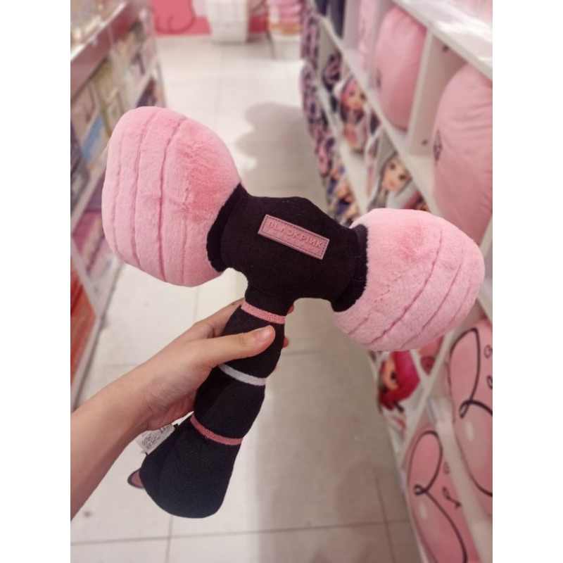 Jual Miniso x Blackpink Lightstick doll boneka light stick Black pink ...