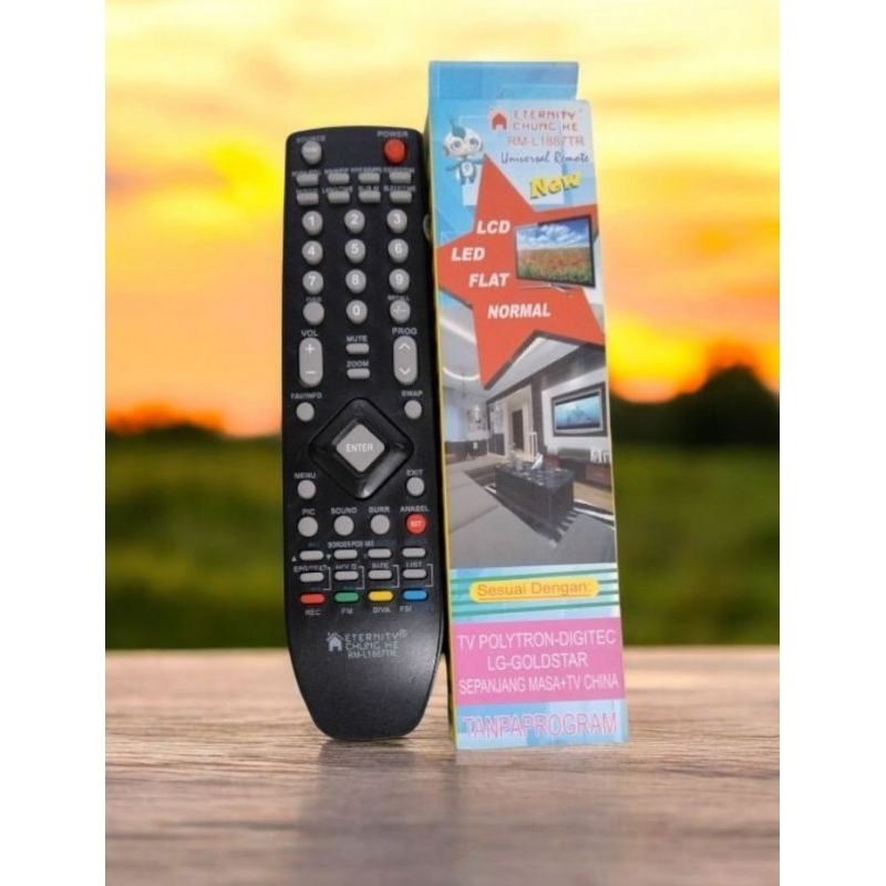 Jual Remote TV POLYTRON MULTI LCD LED Universal RM-L1887TR | Shopee ...