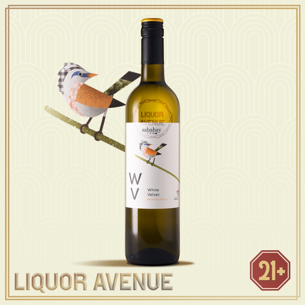 Jual Sababay White Velvet Dry White Wine 750ml | Shopee Indonesia