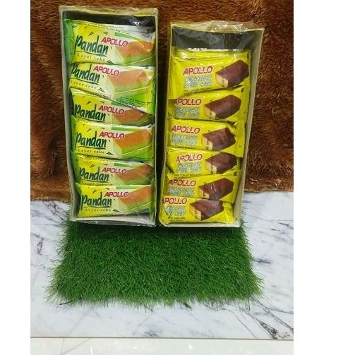 Jual Appolo Layer Cake (isi 24 pcs) halal | Shopee Indonesia