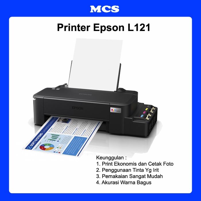 Jual Printer Bagus, Awet Tahan Lama // PRINTER EPSON L121 / L 120 ...