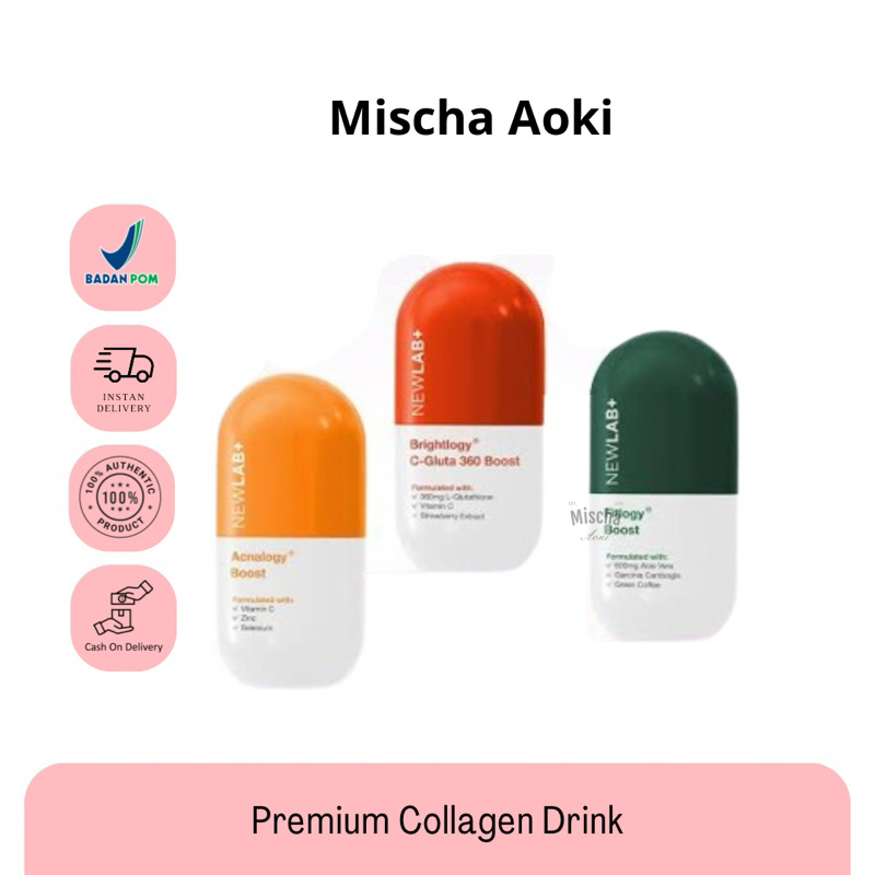 Jual BPOM Newlab+ Brightlogy C-Gluta 360 Boost | Premium Collagen ...