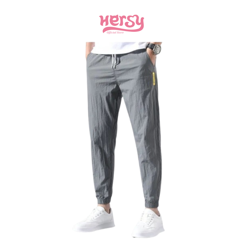 Jual HERSY- Celana panjang Joger Pria Jogger Gym training olahraga ...