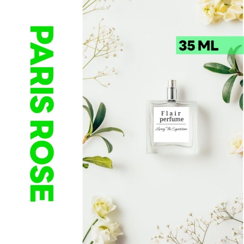 Jual FLAIR PERFUME - PARIS ROSE 35ML - parfum wangi awet tahan lama ...