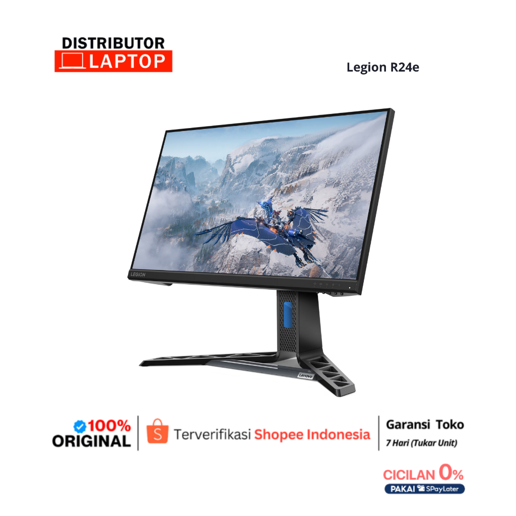 Jual Monitor Lenovo Legion R24e 24 inch IPS 180Hz sRGB | Shopee Indonesia
