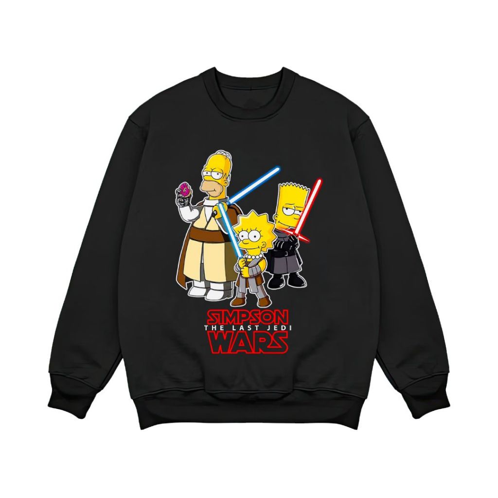 Jual Psycho Crucify "Simpsons Comics" Crew Neck Sweater | Sweater The ...