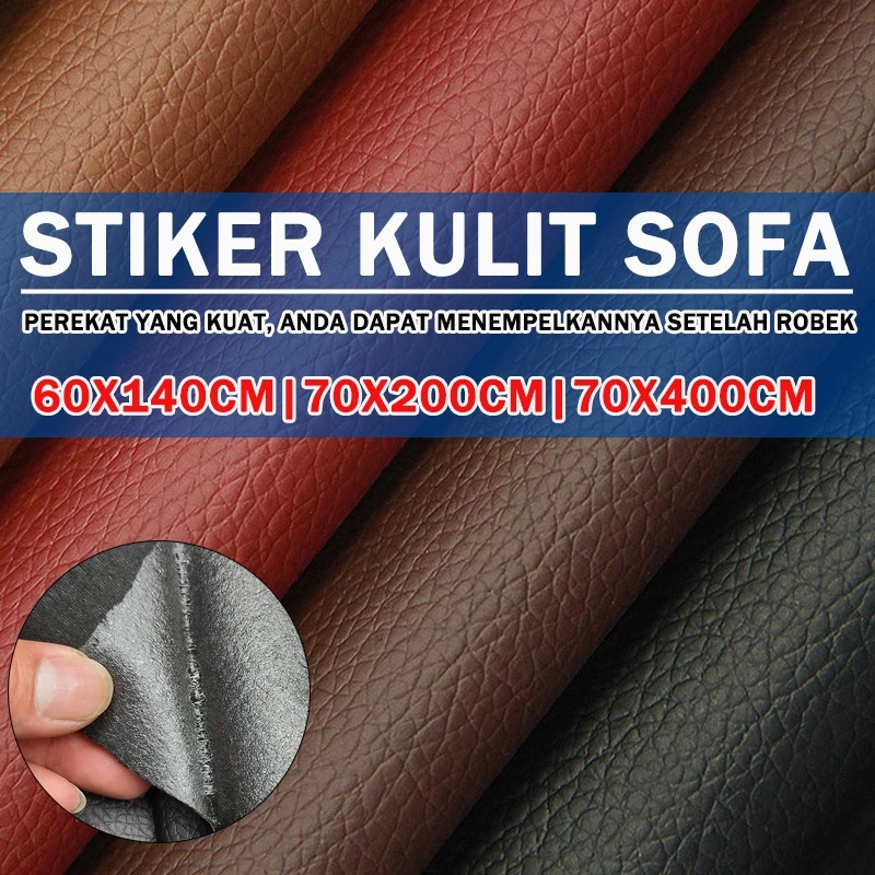Jual 【CHACHA】Sticker Kulit Sofa PU LEATHER STICKER COVER PERBAIKAN ...