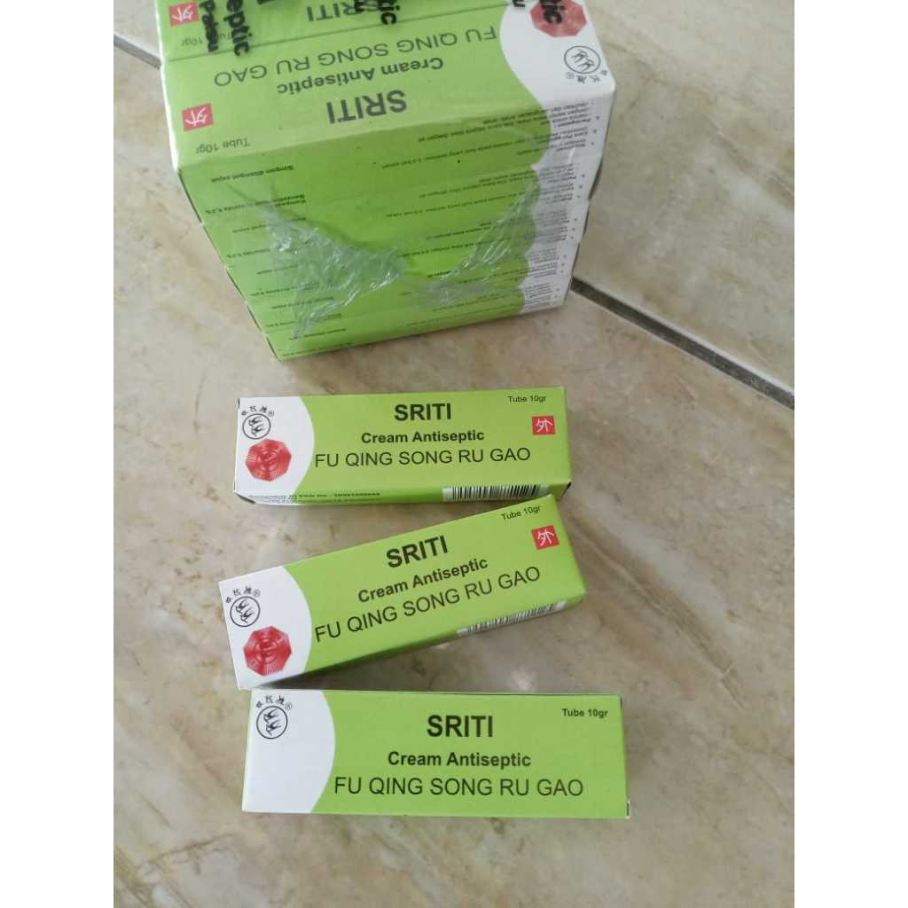 Jual PROMO Sriti Cream Antiseptic 10 gram - Salep/Krim Gatal, Eksim ...