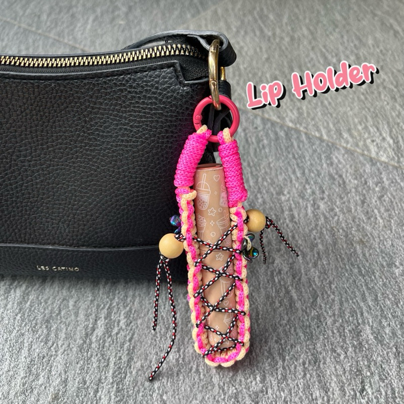 Jual Lip Holder strap lipstik macrame adjustable | Shopee Indonesia