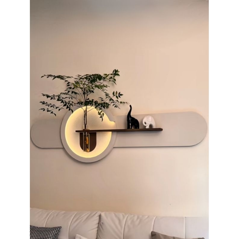 Jual New Walldecor Model hiasan Dinding 3D nyala Size 50x140cm | Shopee ...
