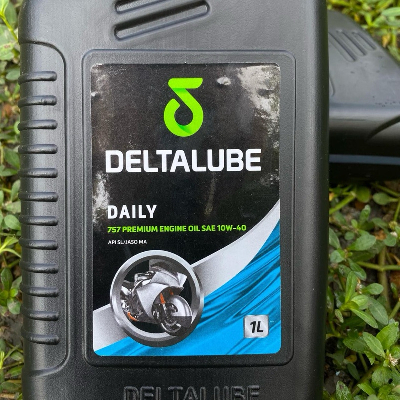Jual DELTALUBE DAILY OIL 1000 ML, 800 ML OLI MOTOR ORIGINAL | Shopee ...