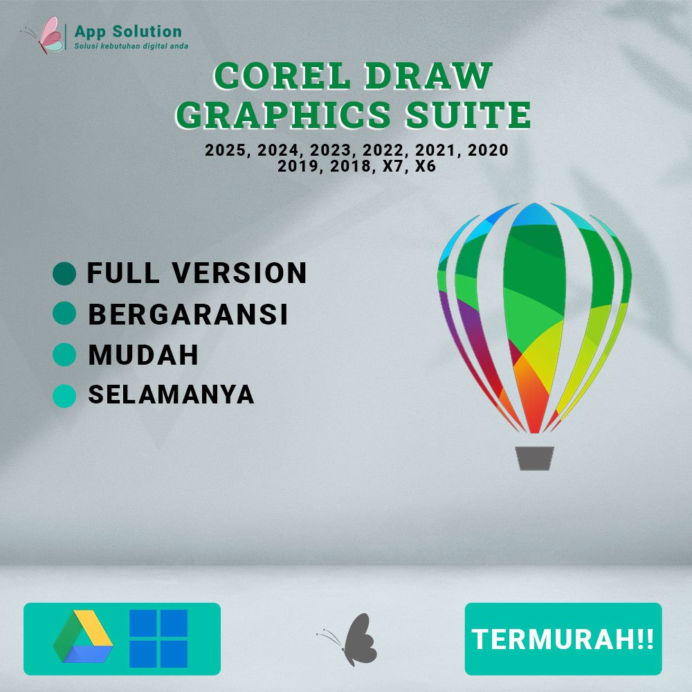 Jual CorelDraw Graphics Suite Terbaru/Lama App Solution I Windows 11, 10, 8 & 7 | Shopee Indonesia