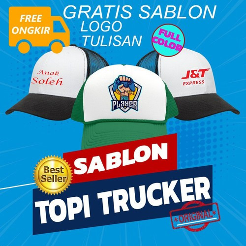Jual Topi Custom Sablon Model Kekinian Tanpa Minimal Order Cocok untuk ...