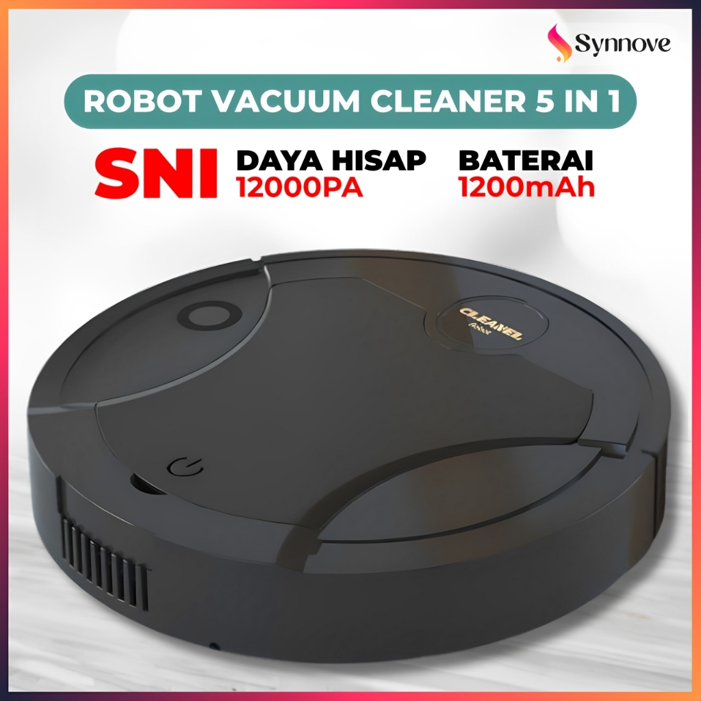 Jual Robot Vacuum Cleaner Portable 5 In 1 Robot Pembersih Lantai Sapu Dan Pel Otomatis Penyedot ...