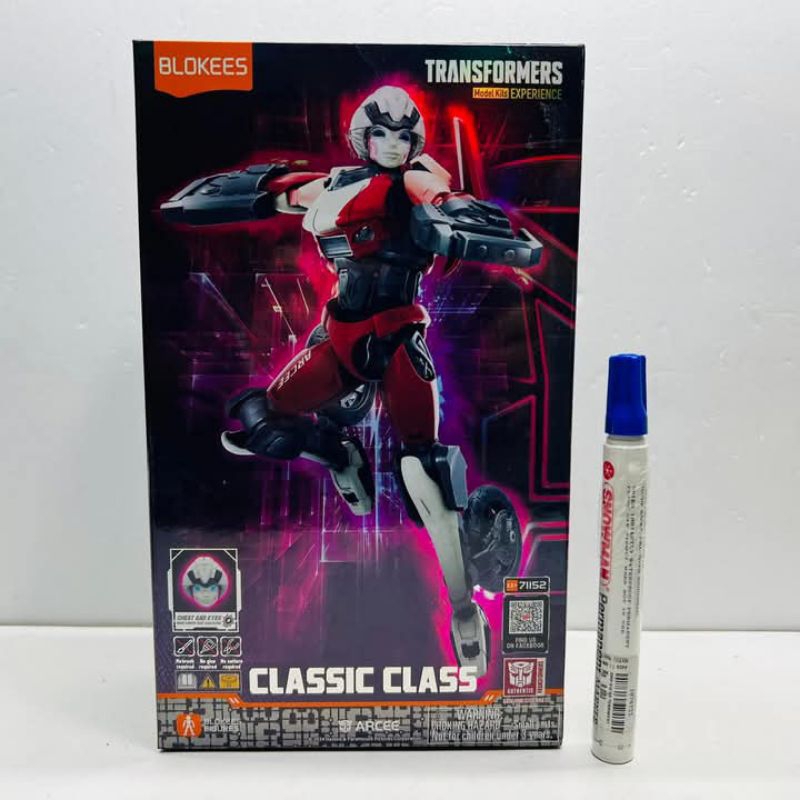 Jual mainan action figure blokees Transformer transformers arcee classic class model kits full ...