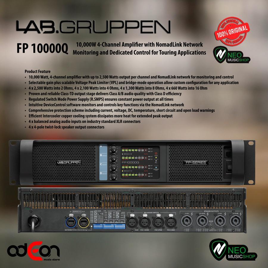Jual LAB GRUPPEN FP10000Q 10,000W 4-Channel Class-TD Power Amplifier | Shopee Indonesia
