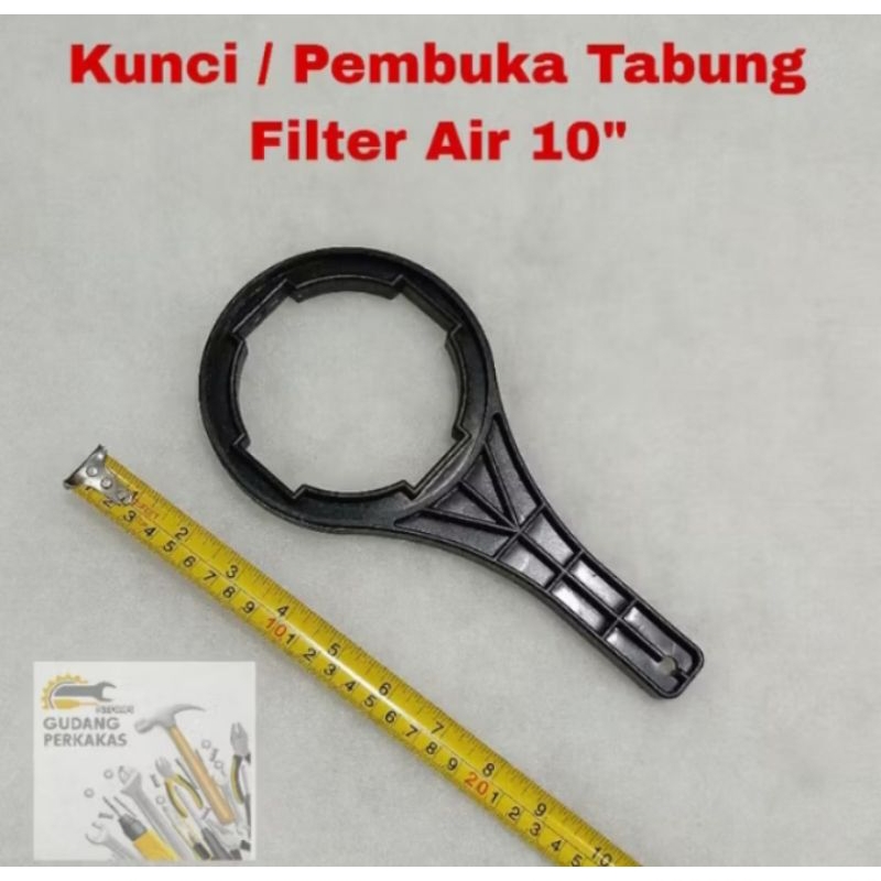 Jual BERBAROKAHSHOP Kunci Pembuka Housing Filter Air 10" - Alat Buka ...