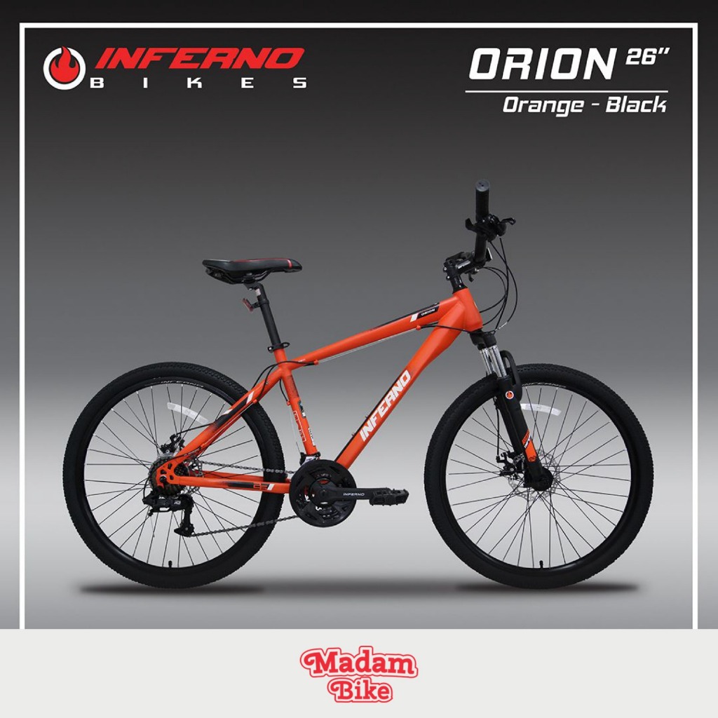 Jual Sepeda Gunung INFERNO Steel Series Orion 26 Inch | Shopee Indonesia