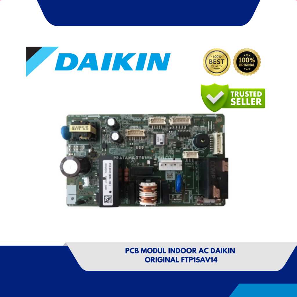Jual PCB MODUL INDOOR AC DAIKIN ORIGINAL FTP15AV14 | Shopee Indonesia