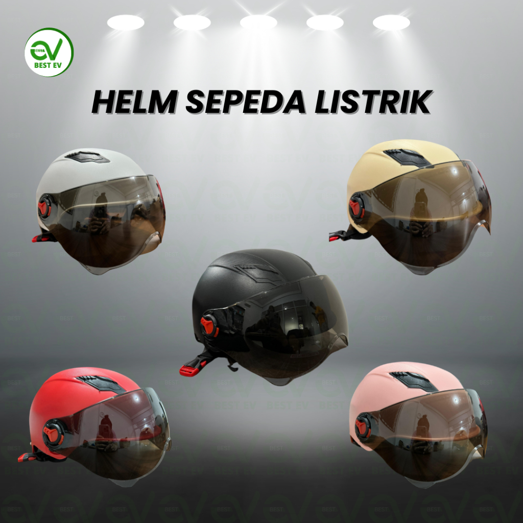 Jual HELM SEPEDA LISTRIK - AKSESORIS PELINDUNG HELM SEPEDA LISTRIK ...