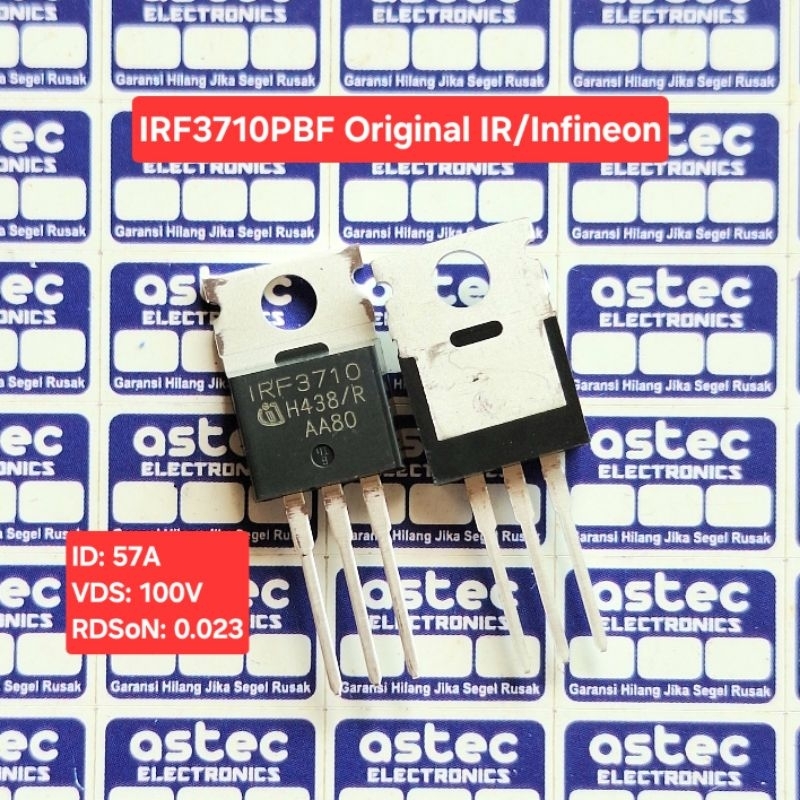 Jual Mosfet IRF3710 Original Pengganti 55N10 | Shopee Indonesia