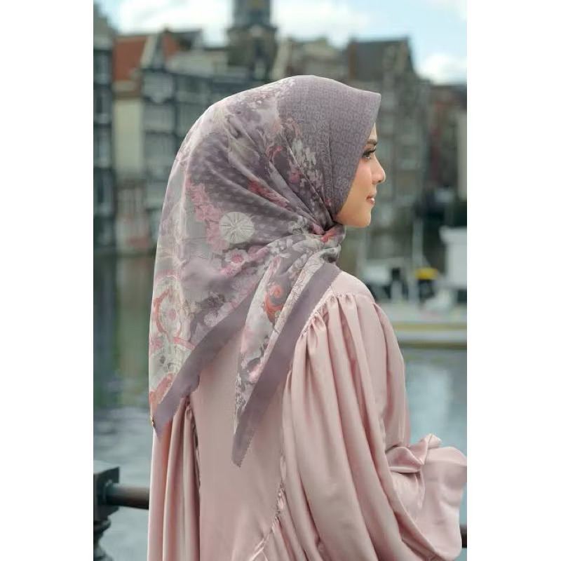 Jual NEW!! BUTTON SCARVES THE JOURNEY VOILE SQUARE SMALL-MELBOURNE ...