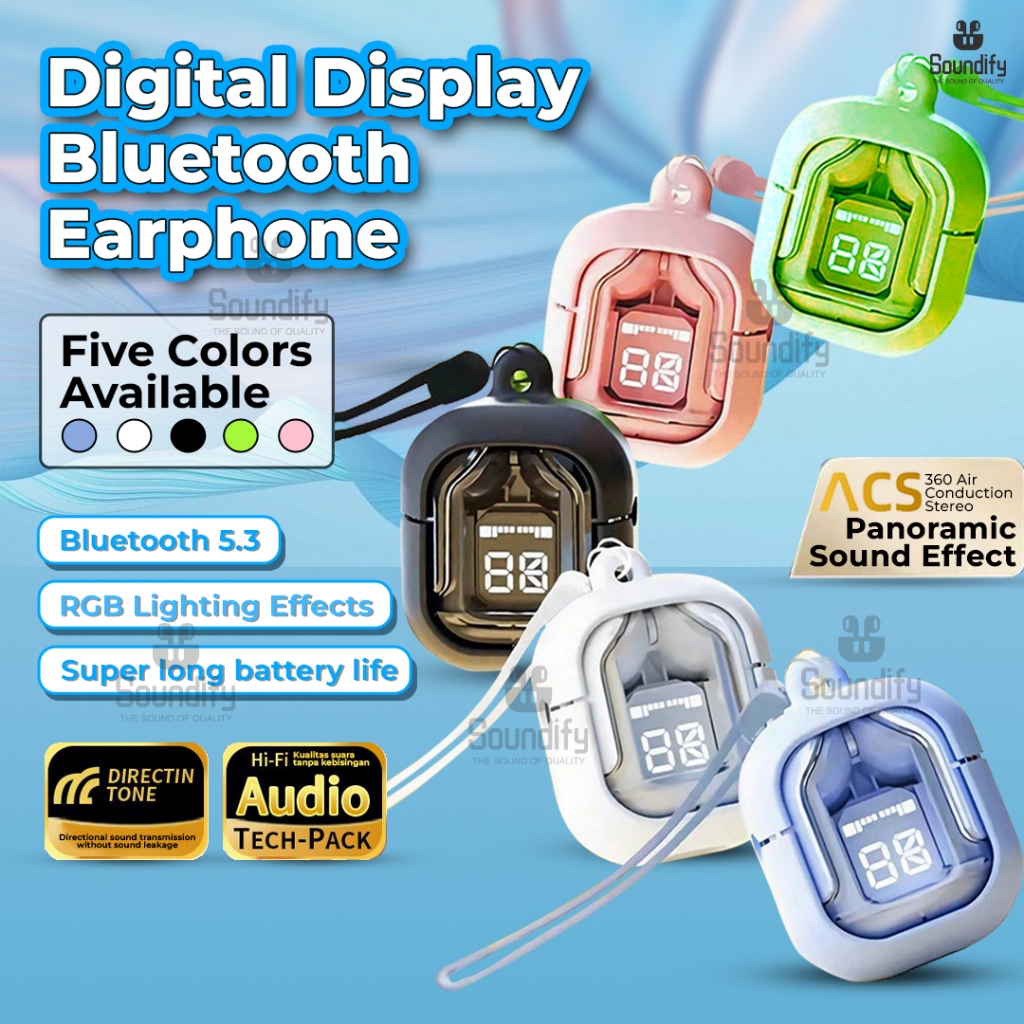 Jual [SOUNDIFY] COD Headset Wireless AIR31 Earphone Headset Bluetooth ...