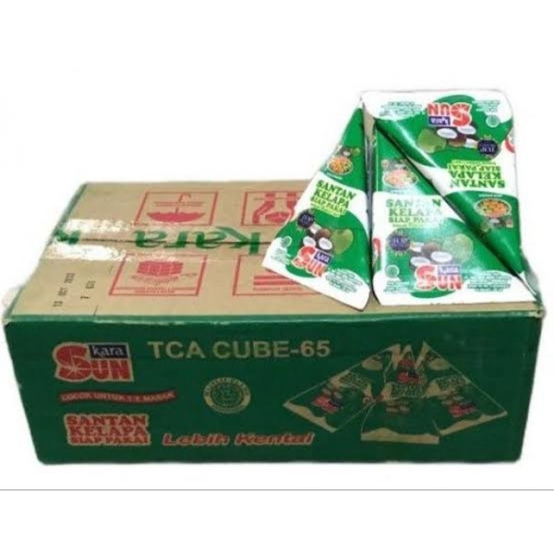 Jual Sun Kara Santan Siap Pakai 1 Dus isi 36 cube @65ml | Shopee Indonesia