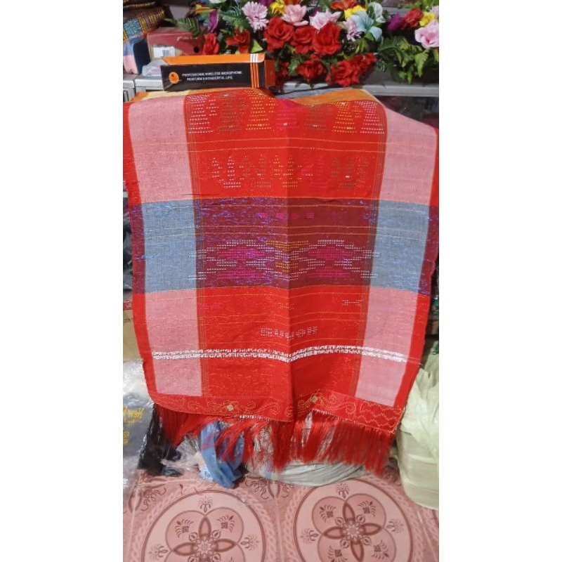 Jual ULOS BATAK ULOS SADUM EDISI MERAH SIMATA KAIN TRADISIONAL BATAK TOBA | Shopee Indonesia