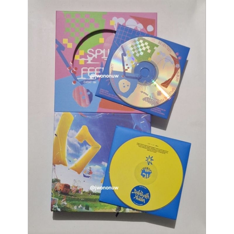 Jual Album Seventeen Heaven spill the feels stf Carat ver - carver binder booklet pc photocard ...