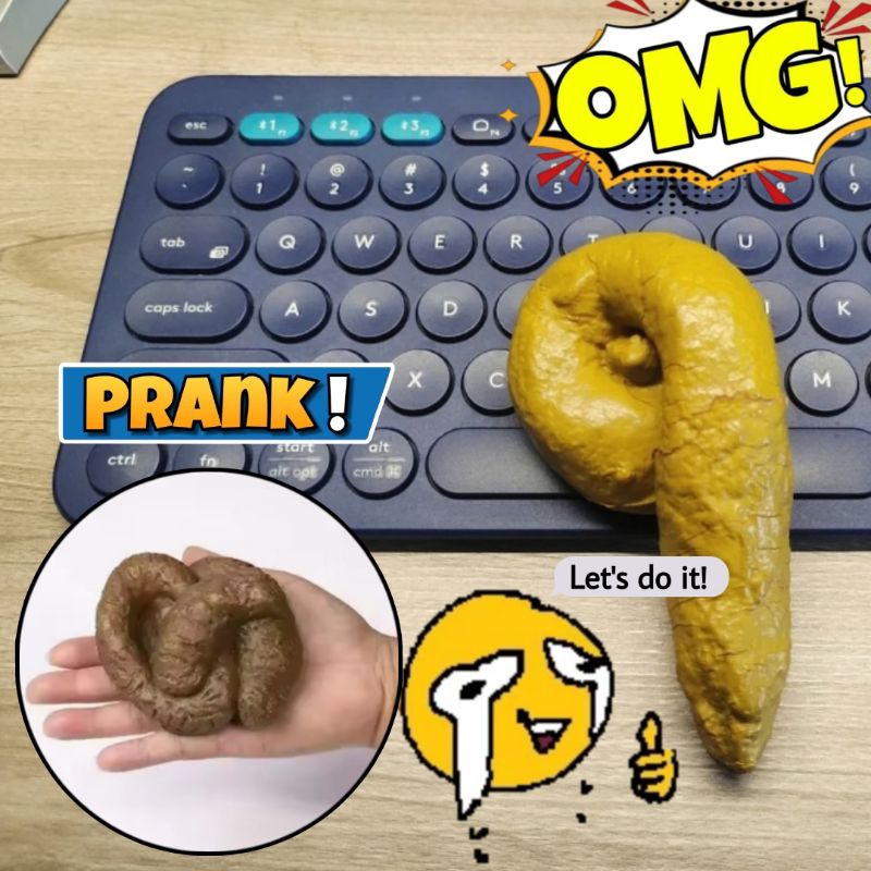 Jual Mainan Prank Gag Funny Toys Realistic Fake Poop Squishy Eek Palsu ...