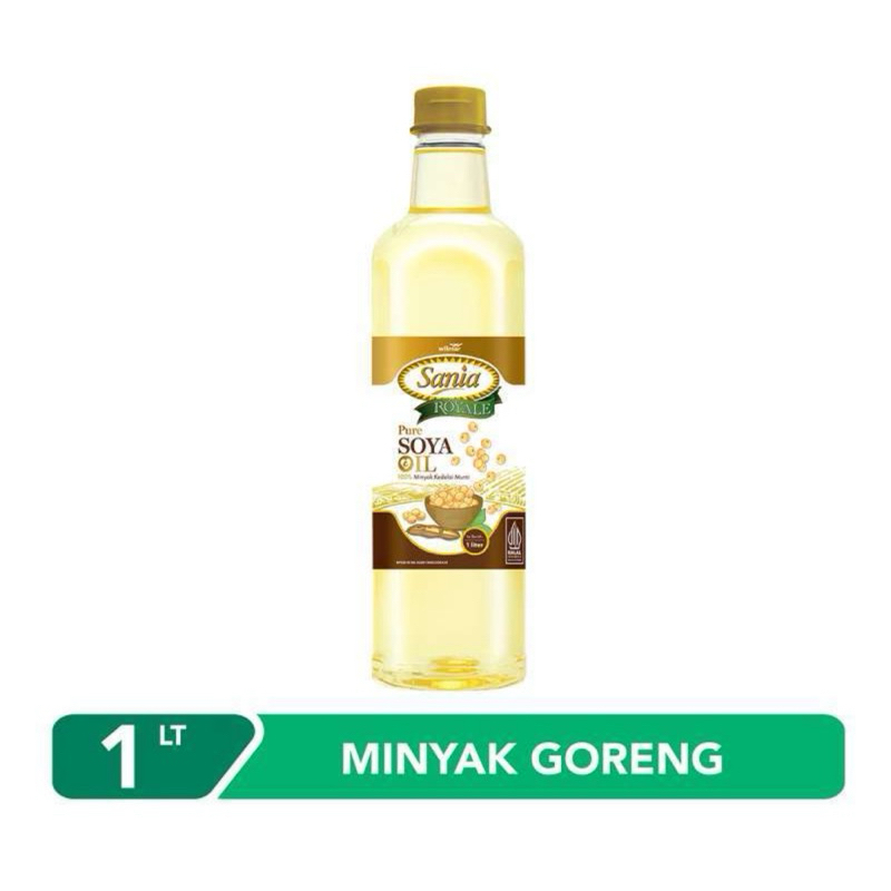 Jual SANIA ROYALE SOYA OIL MINYAK KEDELAI 1 liter | Shopee Indonesia