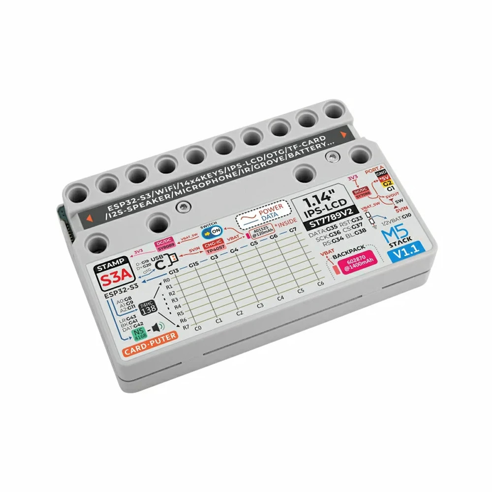 Jual M5Stack Cardputer v1.1 StampS3A Papan Pengembangan ESP32-S3 ...