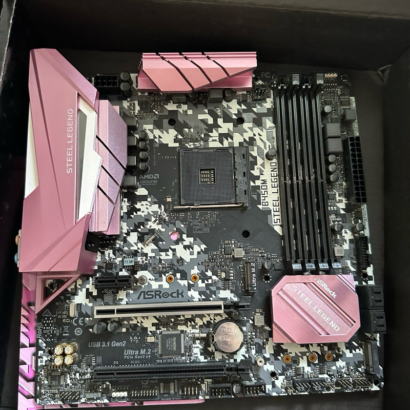 Jual Asrock B450M Steel Legend Pink Edition | Shopee Indonesia