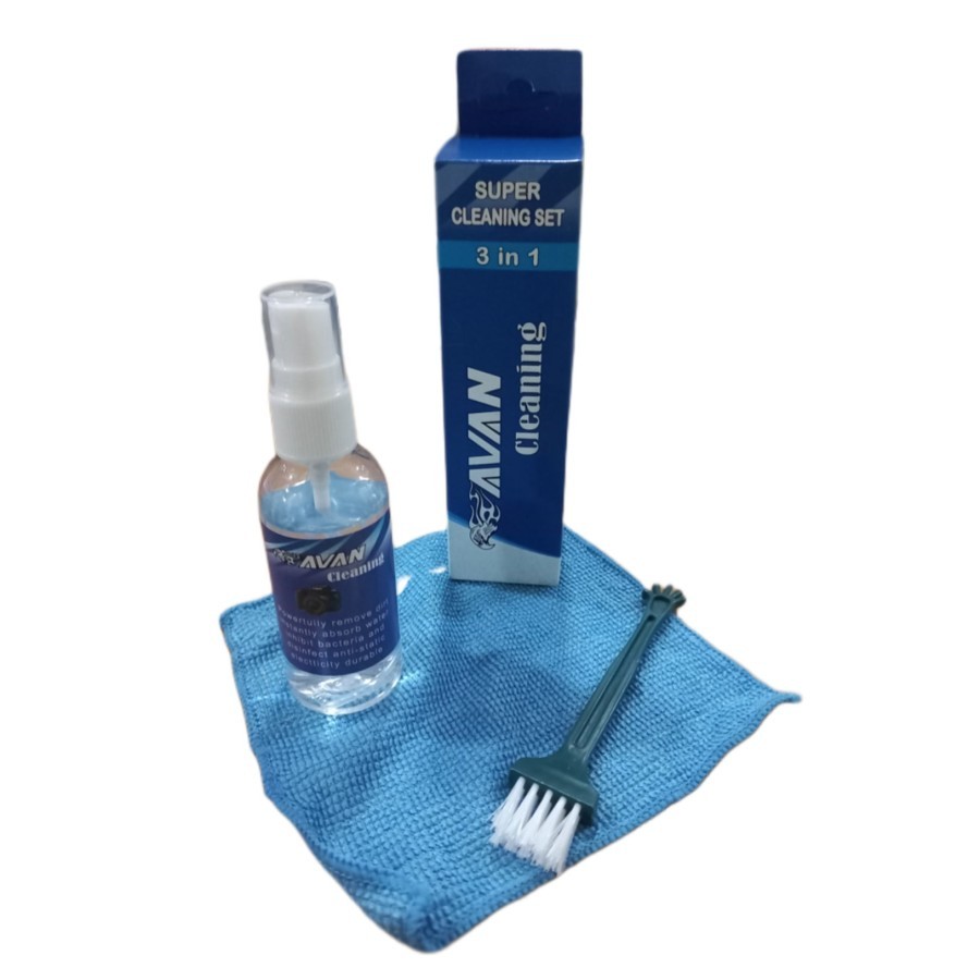 Jual Cleaning Kit 3in1 Cairan Pembersih Layar Macbook Laptop Asus ...