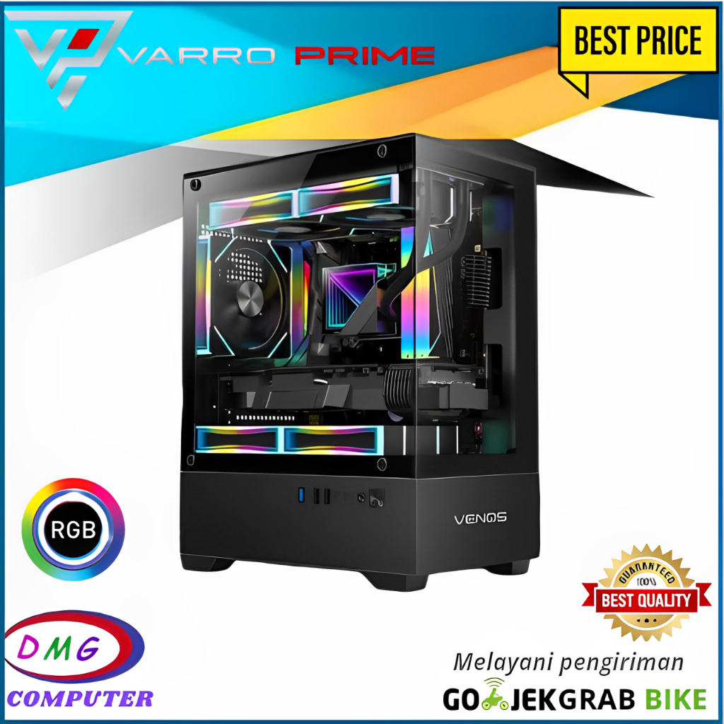 Jual INFINITY NOIR FREE 3 FAN - M-ATX GAMING CASE CASING PC - Putih ...