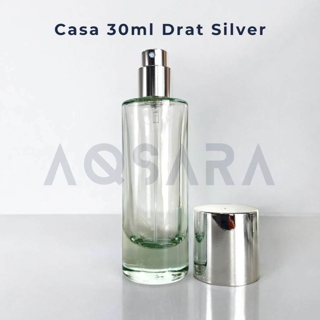 Jual Botol Casa 30ml Drat Tutup Silver | Shopee Indonesia