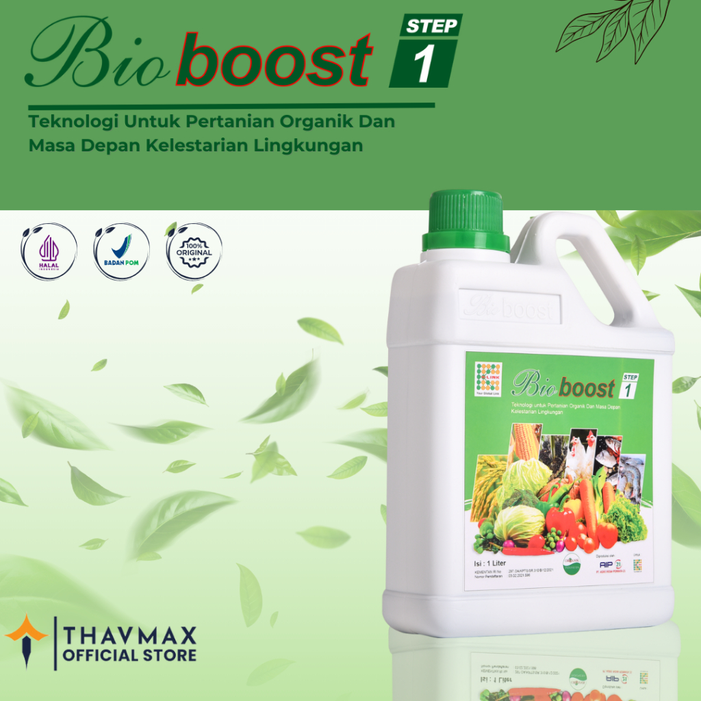 Jual KLINK BIO BOOST STEP 1 Pupuk Organik Original K Link Untuk ...